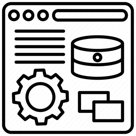 Application Connection Database Website Online Data Computing