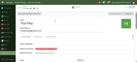 Password Reset Ametnes Software Platform Documentation