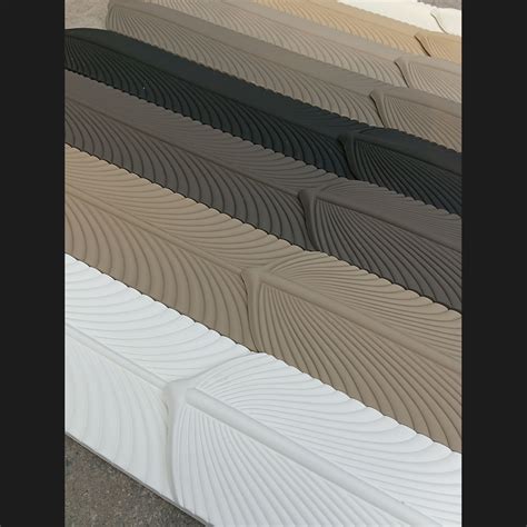 Polyurethane Panels With Leaf Design For Interiors