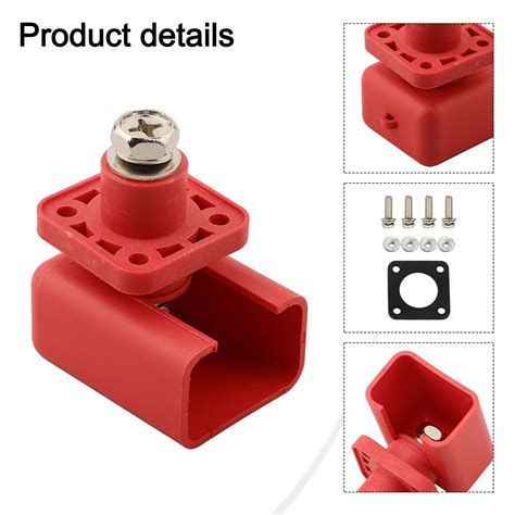 Mosiee 1pcs 200a Copper Lithium Battery Terminal Connector Energy Storage Terminal Battery