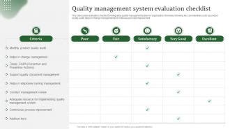 Quality Management System Implementing Effective Quality Improvement Strategies Strategy SS PPT