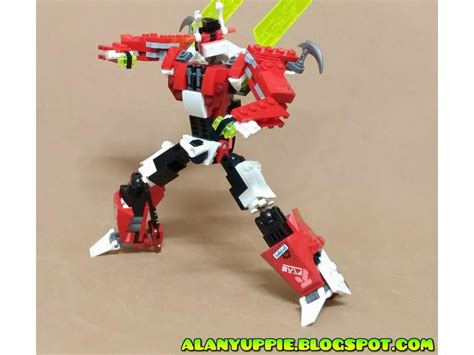 Lego Moc Transformer Insect Insecticon Kickback From Lego Ninjago 71707 By Alanyuppie