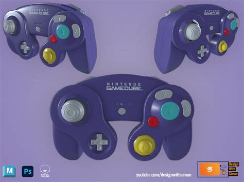 Gamecube Controller R 3dmodeling