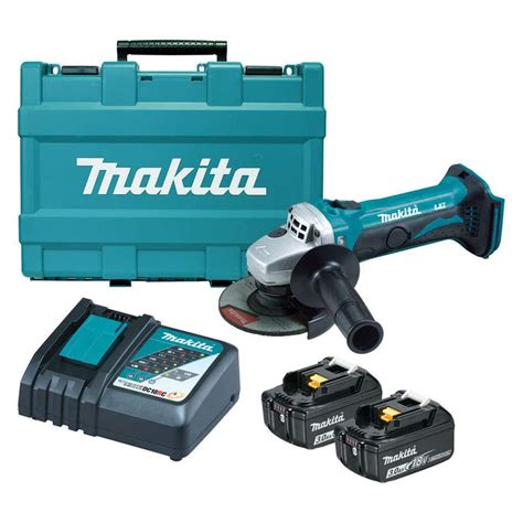 Makita 18v 115mm Slide Switch Angle Grinder Kit Dga452rfe Mitre 10