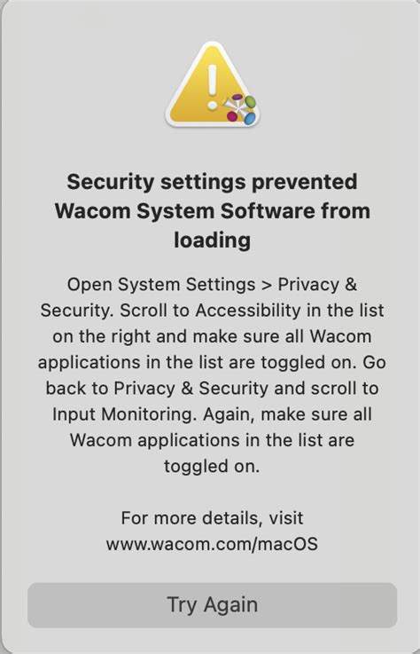 Wacom Center Not Synchronizing Wacom
