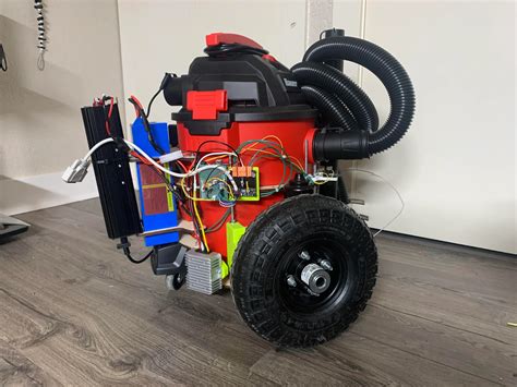Shop Vac Becomes A Roomba On Steroids Arduino Blog