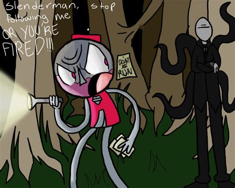 Benson Has Guts To Backtalk Slender Like This Slender Man Know