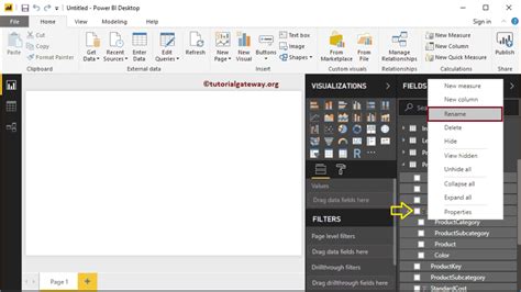 create hierarchy in power bi