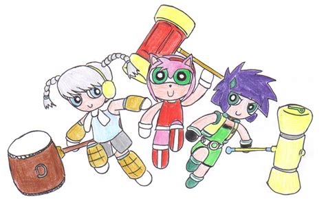 Pico Pico Hammer Girls By Achthenuts On Deviantart