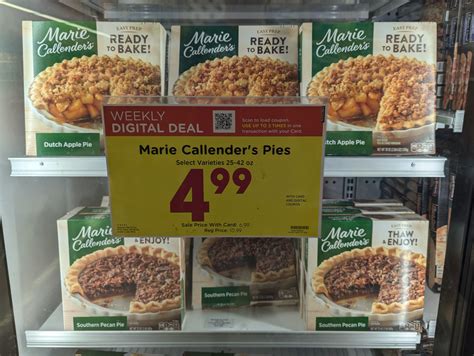 Marie Callenders Pies Just 4 99 At Kroger Regular Price 10 99