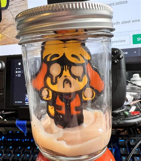 New Custom Amiibo Isabelle In The Jar R Amiibo