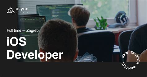 Were Hiring An Ios Developer Async Labs Software Development And Digital Agency