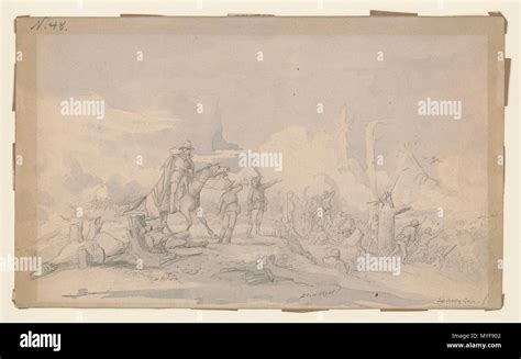 Blow Fight General August Willich At The Battle Of Liberty Gap