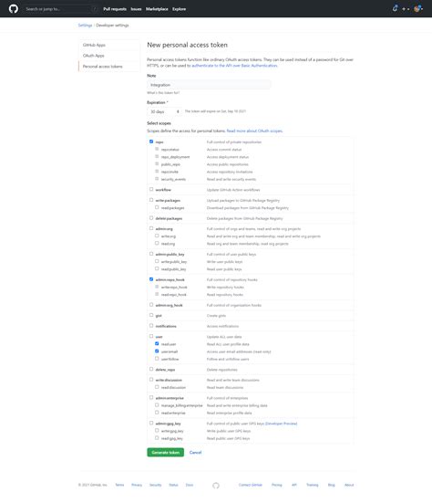 How To Create A Personal Access Token For Devops Integrations