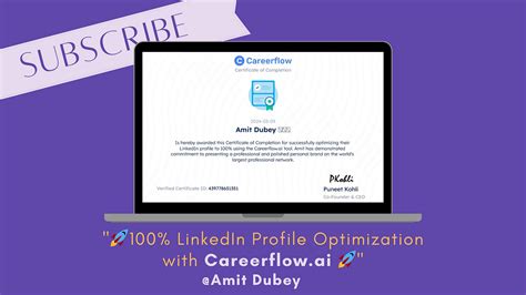 🚀100 Linkedin Profile Optimization With Careerflowai 🚀 By Amit Dubey Mar 2024 Medium