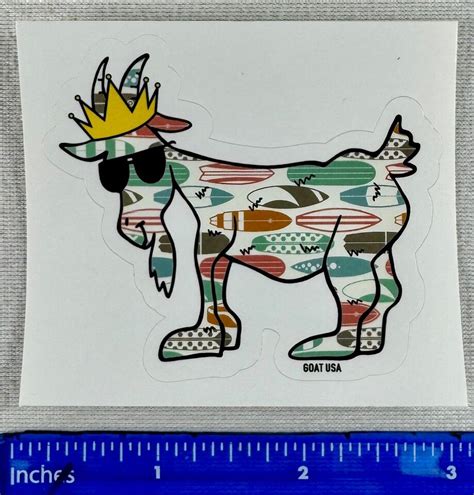 Goat Usa Stickers Decals Your Choice 126 Choices Ebay