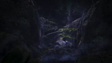 Joshua Michie On Linkedin Sketch Unrealengine5 Environmentart Forest Auroraborealis Night 3d