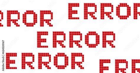 Pixel Error For Game Glitch Pixel Art Pixel Effect 8 Bit For Video Game Old School