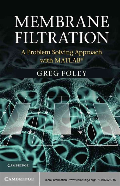 Membrane Filtration A Problem Solving Approach With Matlab Ebook