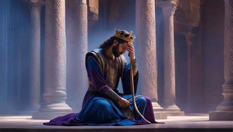 King David In Prayer King David David Bible True Repentance