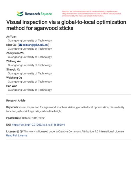 pdf visual inspection via a global to local optimization method for