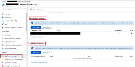 C Securing A Connection String In An App Settings For Net Core 21 Talking To Sql Azure