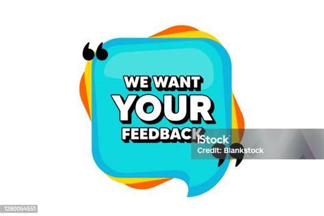 우리는 당신의 의견 기호를 원한다 설문조사 또는 고객 의견 표시 벡터 고객에 대한 스톡 벡터 아트 및 기타 이미지 고객 고급 기포 Istock