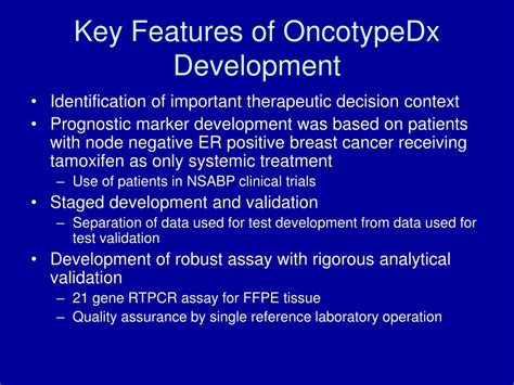 Ppt Development And Validation Of Predictive Classifiers Using Gene