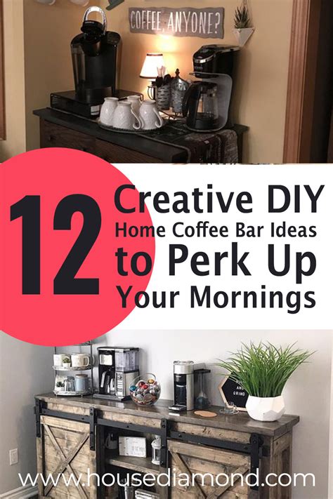 12 Creative Diy Home Coffee Bar Ideas To Perk Up Your Mornings