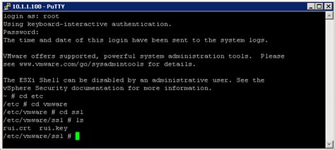 Generate Esxi Host Certificates Electric Monk