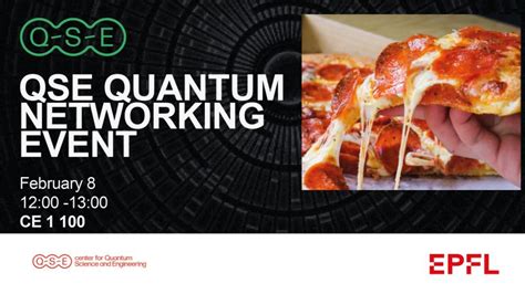 Epfl Center For Quantum Science And Engineering Qse On Linkedin Qse
