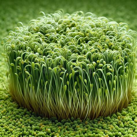 Creeping Bentgrass Fine Textured Grass Variety Often Used On Gl Stock Illustration