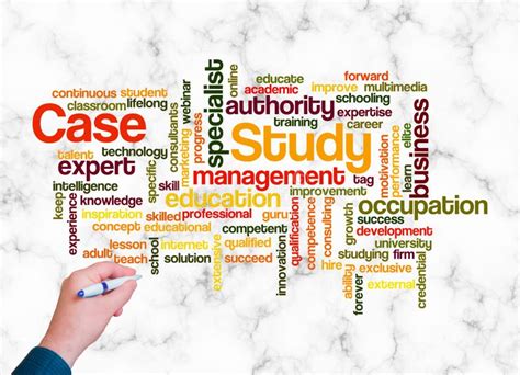 Word Cloud With CASE STUDY Concept Create With Text Only Stock Photo Image Of Internet