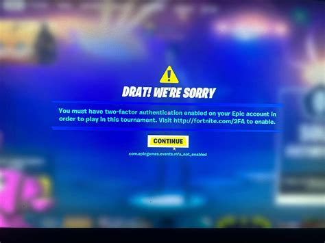 2fa Fortnite Isnt Working R Fortnite