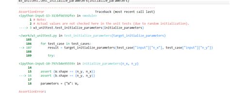 Assertion Error In Exercise 2 Linear Algebra For Machine Learning And