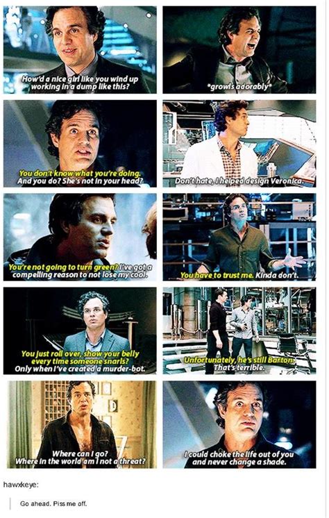 Bruce Banner Aou Quotes Bruce Banner Hulk Dr Bruce Banner Bruce Banner