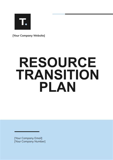 Free Transition Out Plan Template To Edit Online