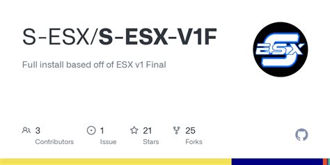 GitHub S ESX S ESX V F Full Install Based Off Of ESX V Final