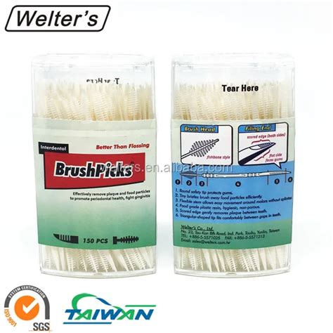 Bendable Toothpick Plastic Dental Toothpick In Bottle