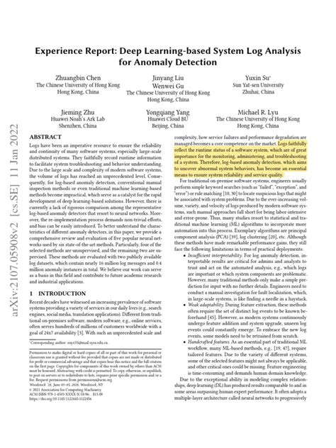 System Log Analysis Pdf Artificial Neural Network Machine Learning