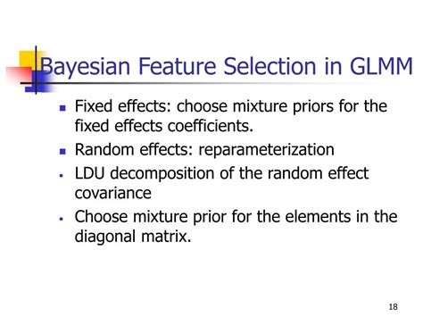 Ppt Clustering In Generalized Linear Mixed Model Using Dirichlet Process Mixtures Powerpoint
