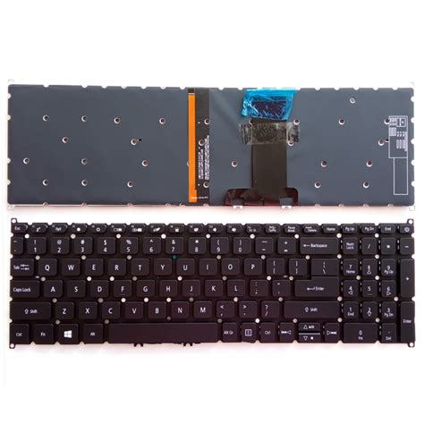 US English Backlit Keyboard For Acer Aspire 7 A715 74G A715 75 A317 51 A317 51G A317 51 Shopee
