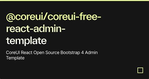 Coreuicoreui Free React Admin Template Codesandbox