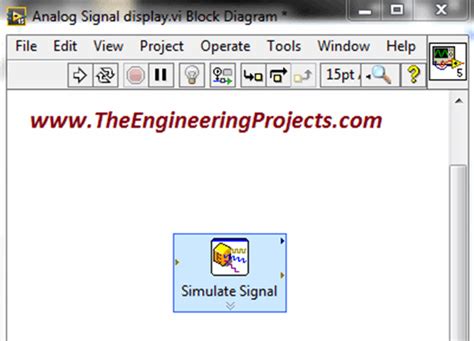 Communication Signals Generation In Labview The Engineering Projects