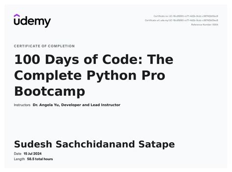 Sudesh Satape On Linkedin Python Certification Learningjourney