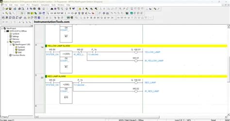 PLC Program For Mailbox With Letter Counting Light Indicators