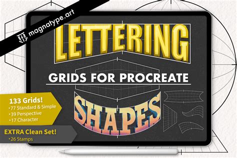Lettering Grids For Procreate
