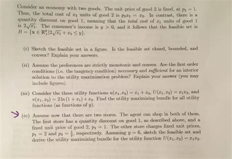 Microeconomics Question About Budget Constraint And Utility