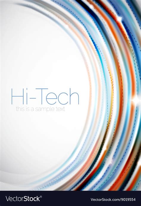 Swirl Abstract Background Royalty Free Vector Image