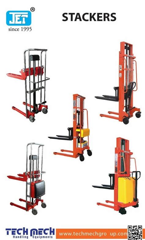 Fork Stacker Dc Battery Operated Hydraulic Stackers For Industrial At ₹ 130000 In Meerut